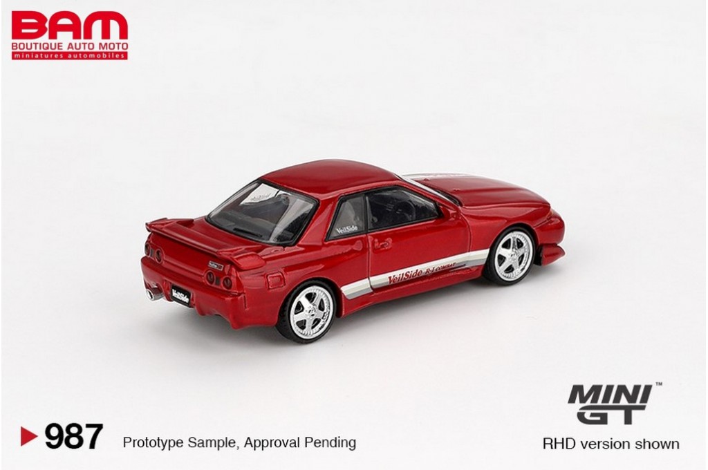 MINI GT MGT00987-R NISSAN Skyline GT-R (R32) VeilSide Combat C-I Gem ...