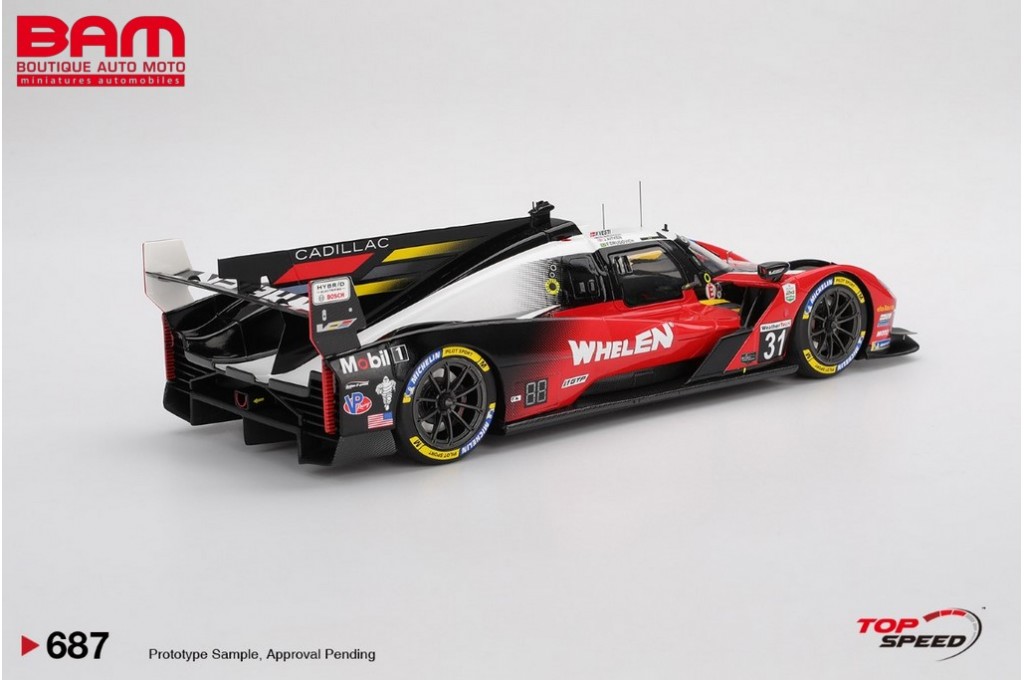 TOP SPEED TS0687 CADILLAC V-Series.R N°31 CADILLAC WHELEN IMSA 24H Daytona 2025 1/18 - Boutique ...