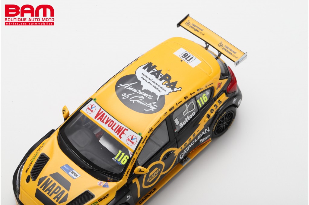 SPARK UK027 FORD FORD Focus N°116 NAPA Racing UK BTCC 2025 – Vainqueur ...