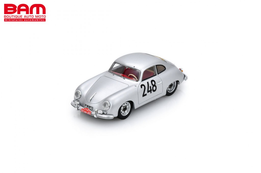 SPARK S6137 PORSCHE 356 1500 N°248 Rallye Monte Carlo 1955 M. Nathan ...
