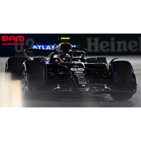 SPARK S9672 WILLIAMS FW47 N°55 Williams Racing 5ème GP Las Vegas 2025 ...