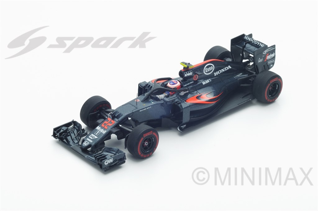 "SPARK S5022 MCLAREN MP4-31 N°22 ""Halo"" Test GP Italie 2016" 1.43 ...