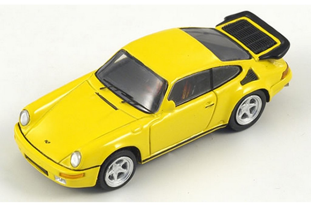 SPARK 87S104 PORSCHE RUF CTR 1988 YELLOW - Boutique Auto Moto / SPARK