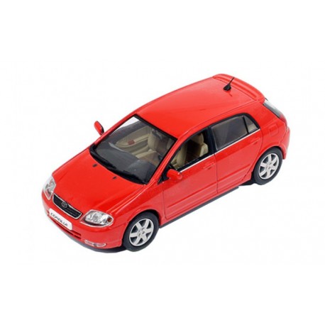 J-COLLECTION JC007 TOYOTA COROLLA 5 DOOR RED 1.43 - Boutique Auto Moto ...